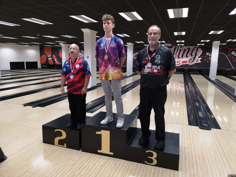 Podium Individuel Honneur Hommes – Ligue Régionale Ile de France Bowling